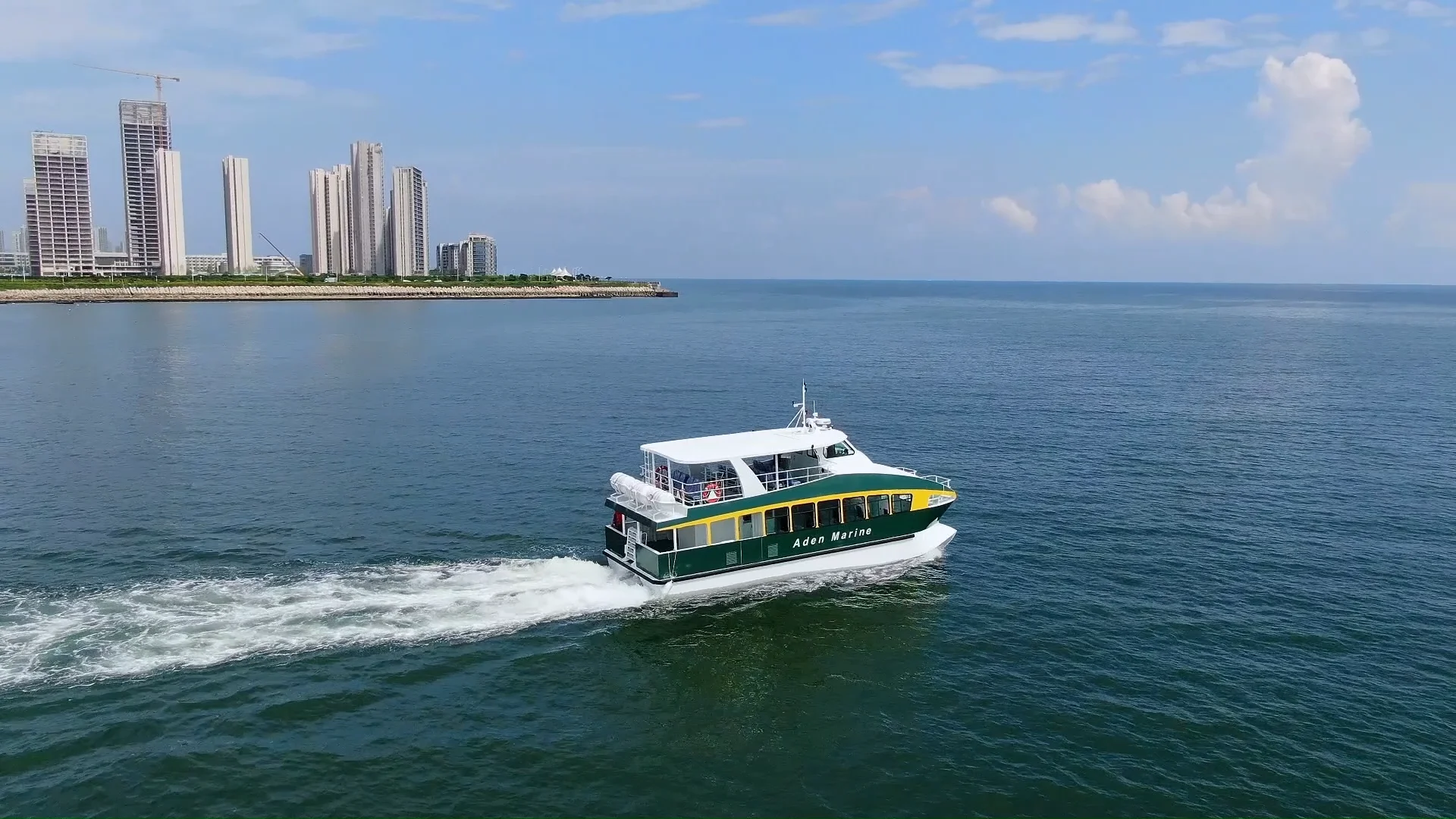 Grandsea 15m 78 Persons Aluminum Catamaran Passenger Speed Boat For ...