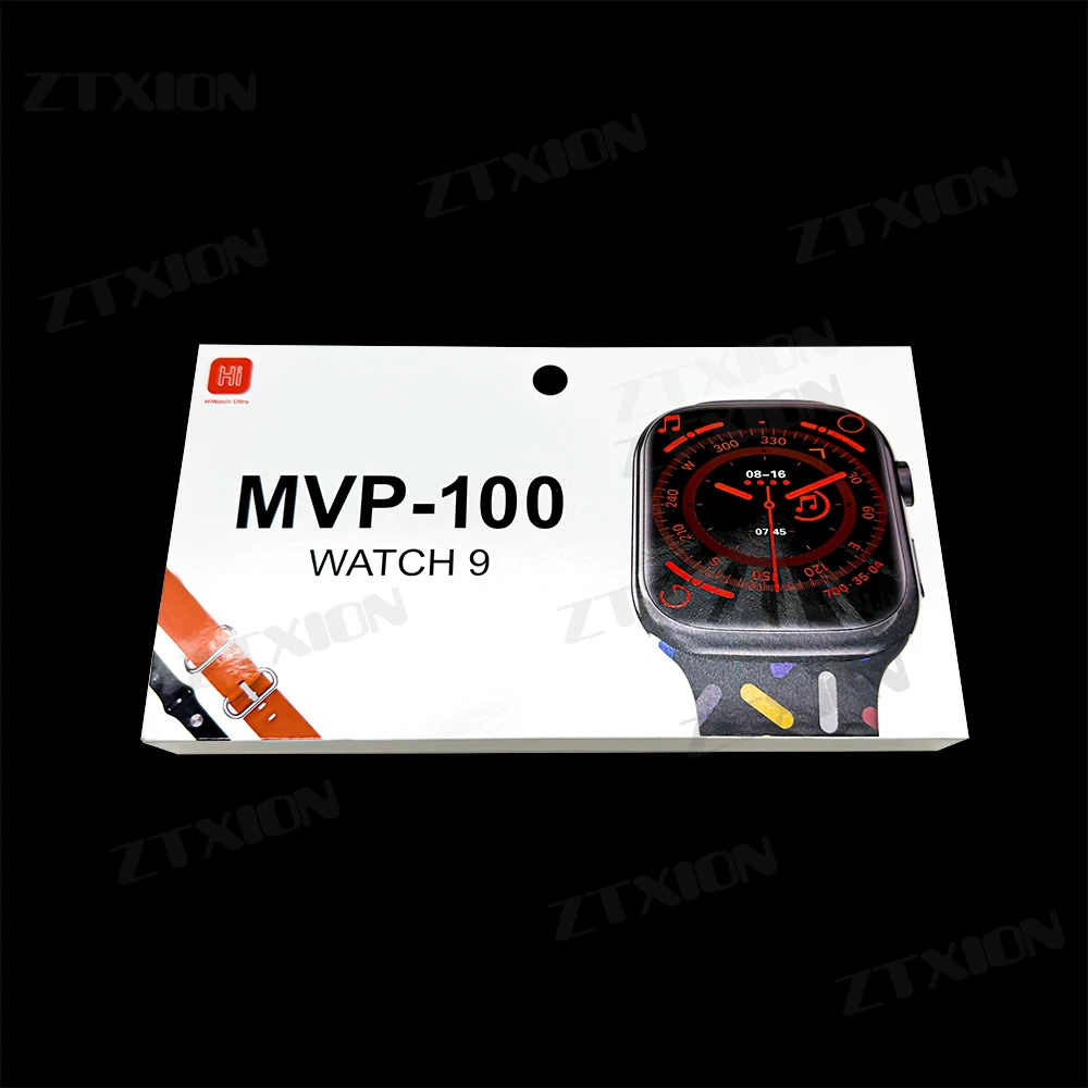 Mvp-120 Ultra 2 Mvp-100 Smartwatch Wireless Earphone 2.3 Inch 49mm 4 Straps Hiwatch Ultra2 Mvp ...