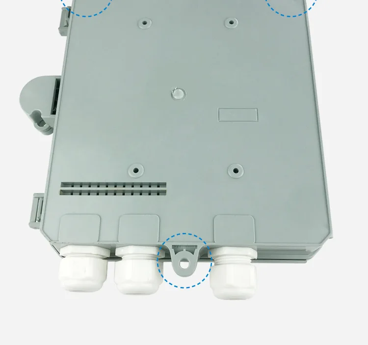 8 ports ftth pc abs odp fiber distribution box 8 Core optical terminal ...