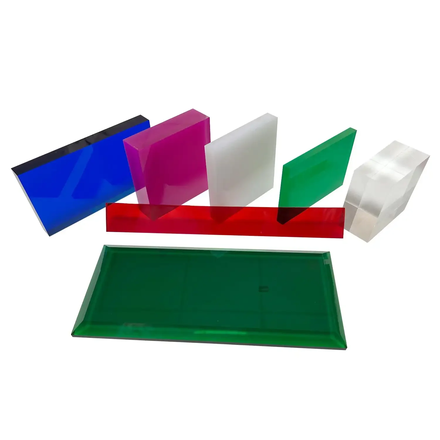 Modern Luxury Side End Table Acrylic Transparent Clear Acrylic Round ...