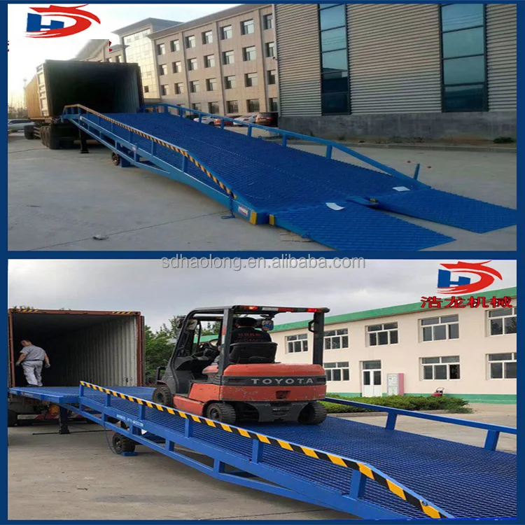 8 Ton Truck Loading Ramp 11.3 * 2.1 Meter Car Elevator Ramp Dock Ramp ...