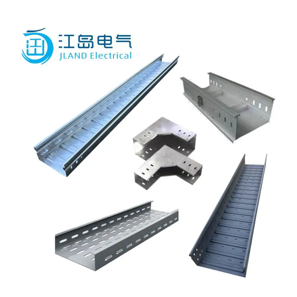 Structural Wiring Wire Mesh Type Hot-dip Galvanized Cable Bridge Cable ...