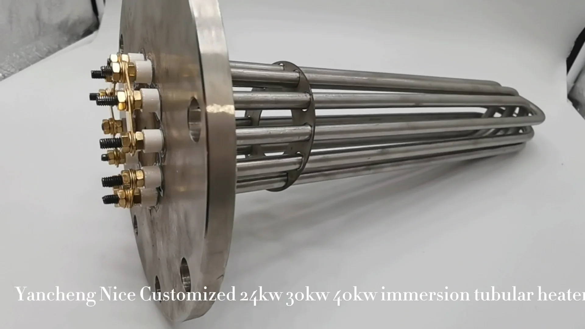 380v 24kw Immersion Tubular Heater With Thread Flange - Buy Immersion ...