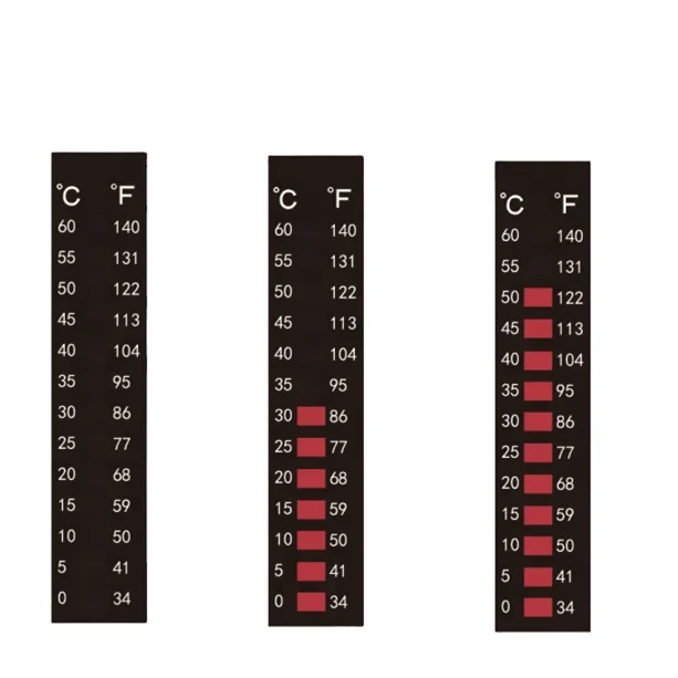 Color Changing Temperature Labels Thermometer Indicator Thermal Sticker ...