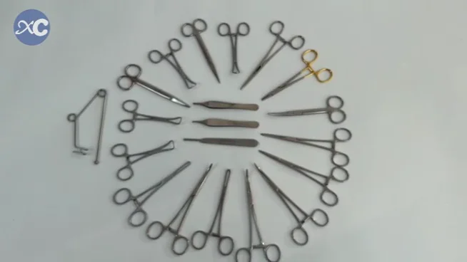 Spay Pack Kit Operating Clamp Scissors Holding Instrument Dissecting ...