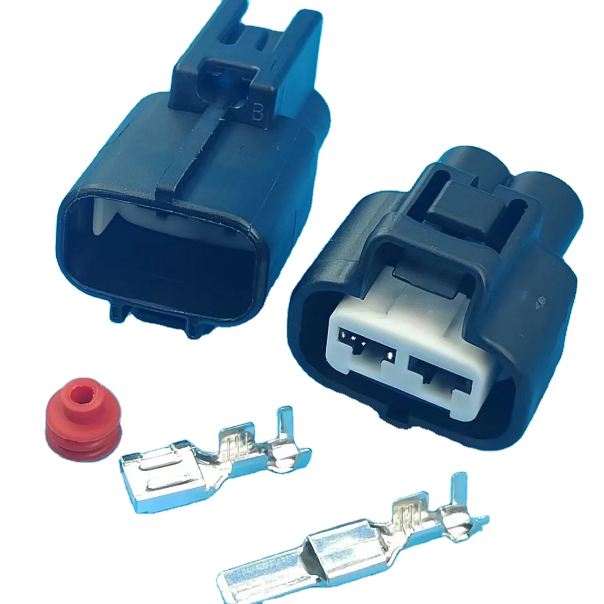 2 Pin male female Hydraulic Motor Plug waterproof auto Connector ...