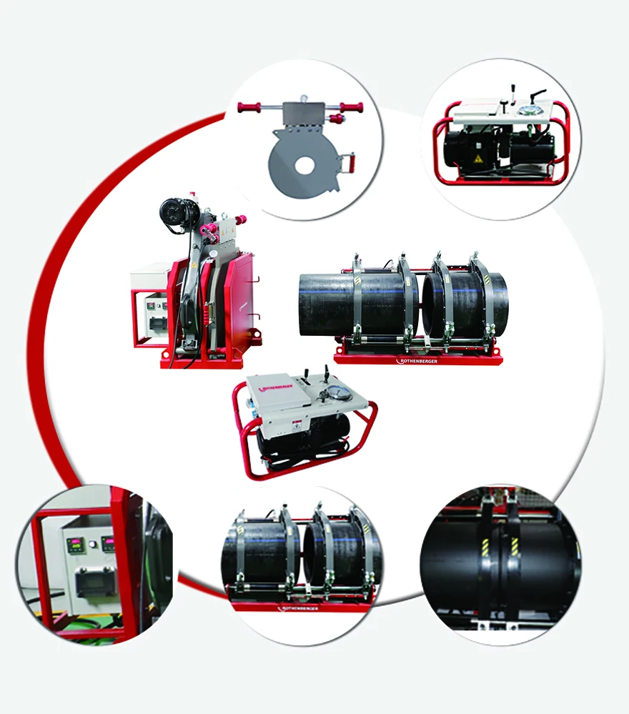 Rothenberger SHD450 HDPE Butt Fusion Welding Machine - Reliable Performance