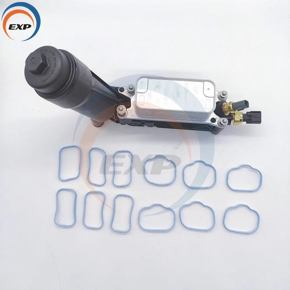 吉普车牧马人道奇充电器的机油冷却器和机油滤清器外壳适配器11-13 3.6 5184294AD，5184294AE，5184294AC ...