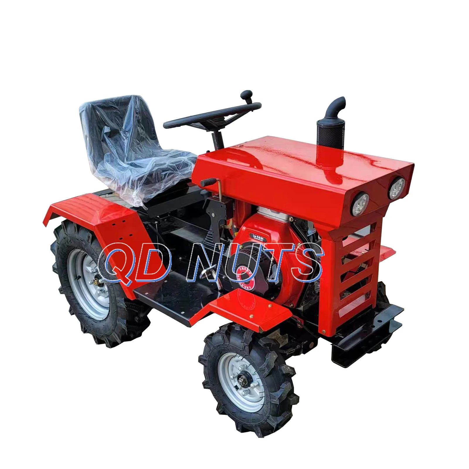 2WD New Designed Mini Garden Tractor with Multifunctional Accessories ...