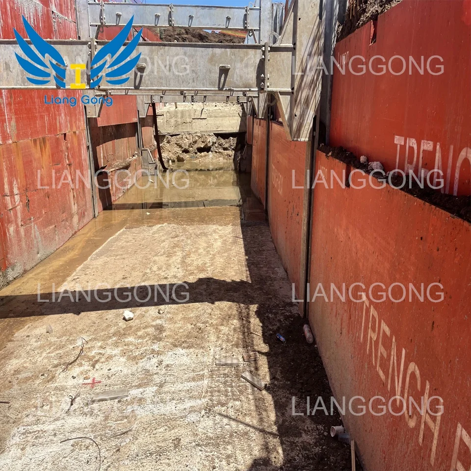 Light Weight Heavy Trench Shoring System - Trench Box Formwork