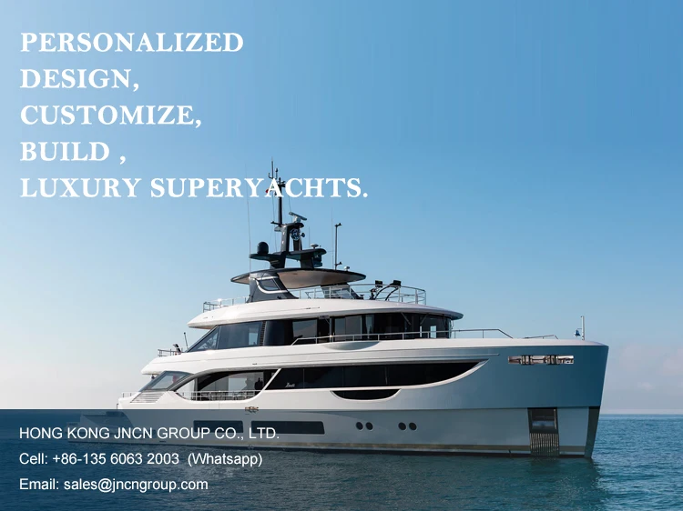 Jncn New Design 2024 Luxury Large Cabin Aluminum Cruiser Fishing ...