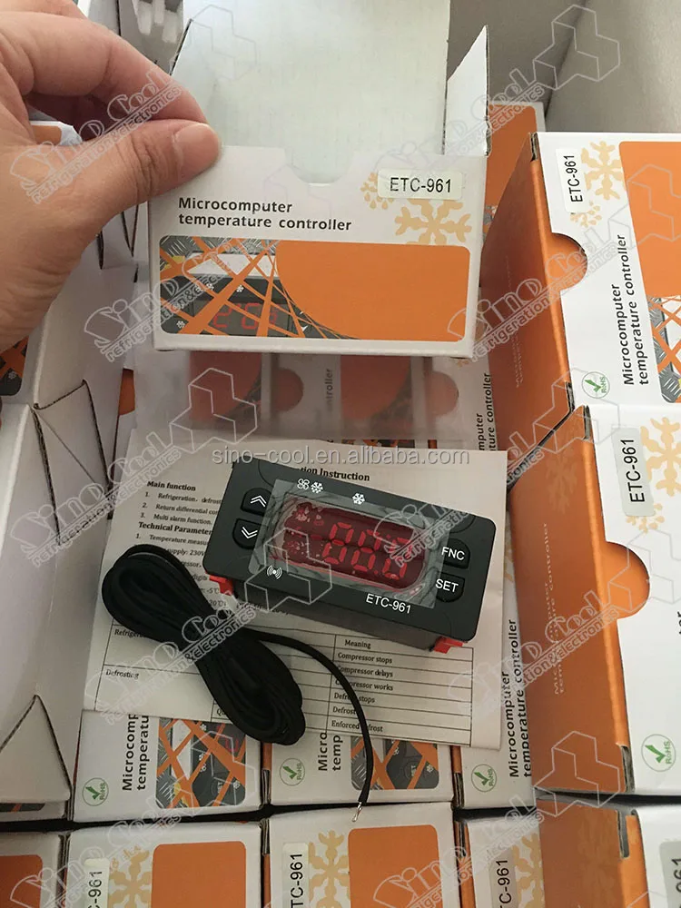 Digital Temperature Controller ETC-66 - Microcomputer Precision