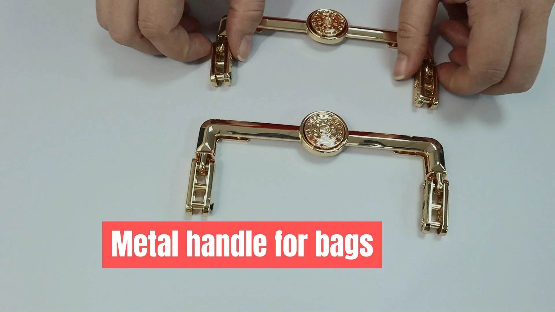 Metal Bag Luggage Handle Parts Metal Handle Hardware Crochet ...