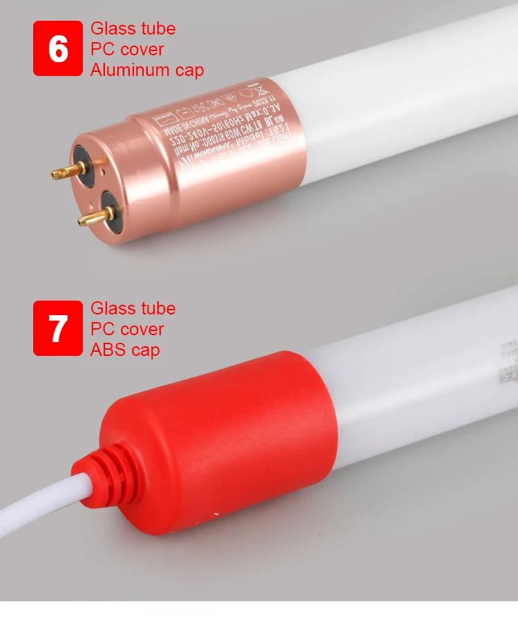 60cm 120cm 2ft 4ft Lighting Luz Led Tubes Aluminum T5 T8 Integrated Led ...