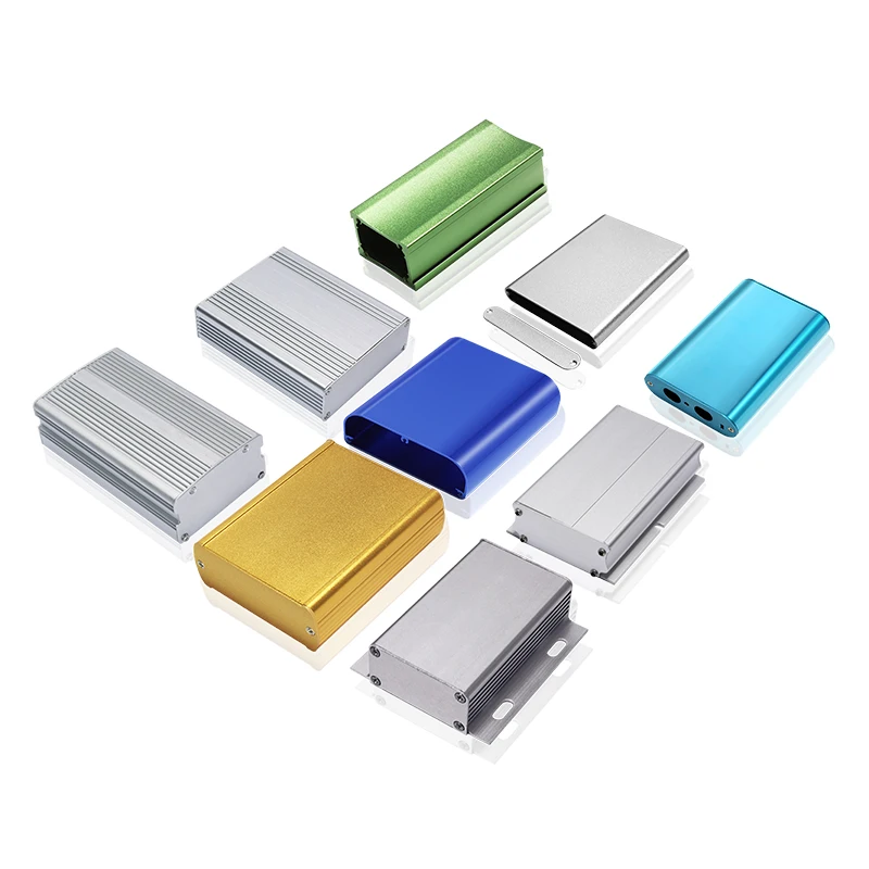 Custom Wall Mounted Aluminum Box Extrusion Pcb Electrical Case Split ...