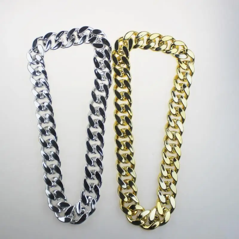 Ccb Large Gold Necklace Plastic Gold Necklace Personalized Festival ...