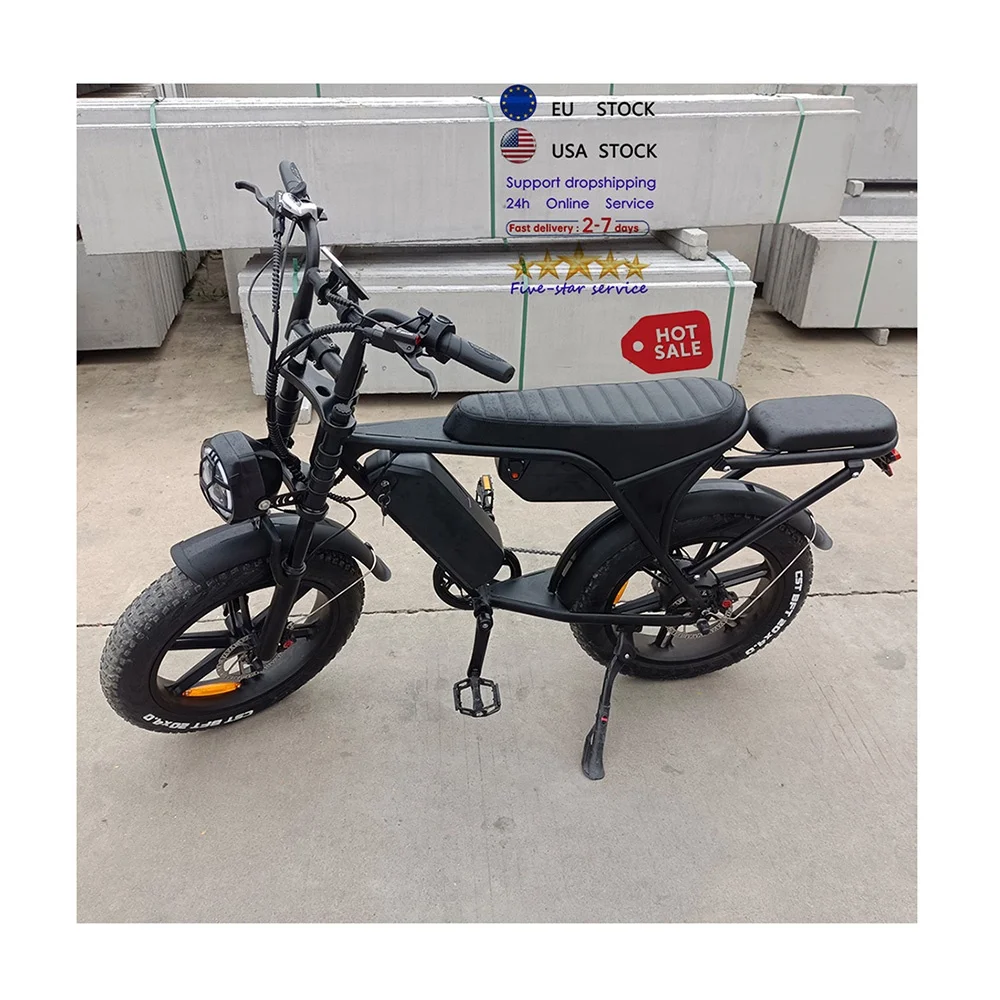 ouxi V8 max moped fat bike elettrica OUXI V8 MAX electric ebike dual ...