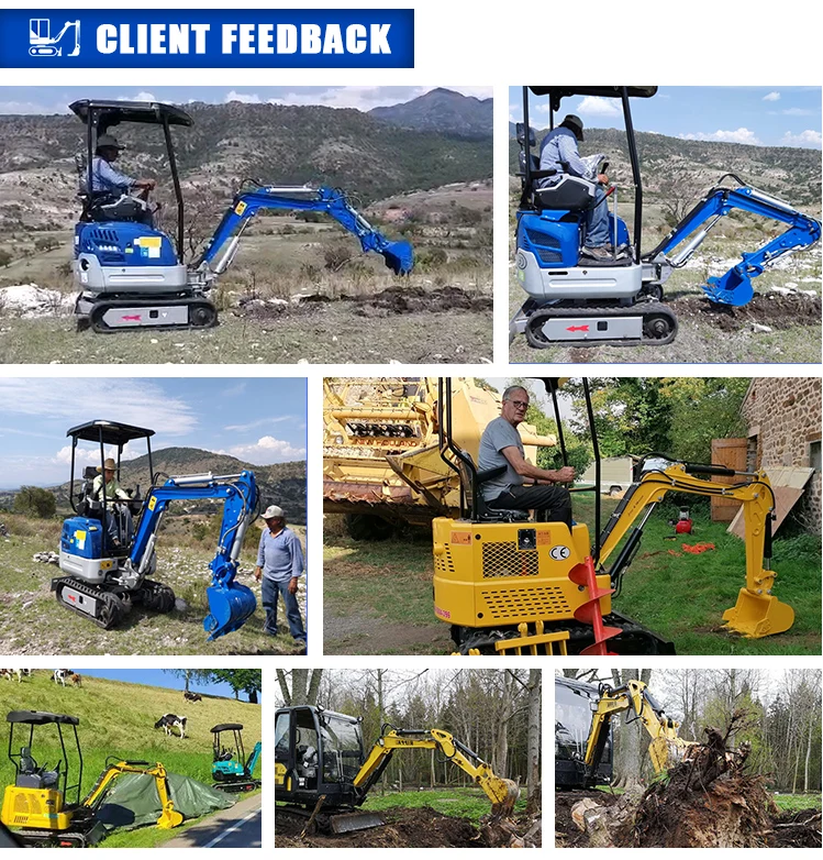 Mini Excavator Diggers - High Load Moment & Water Cooling