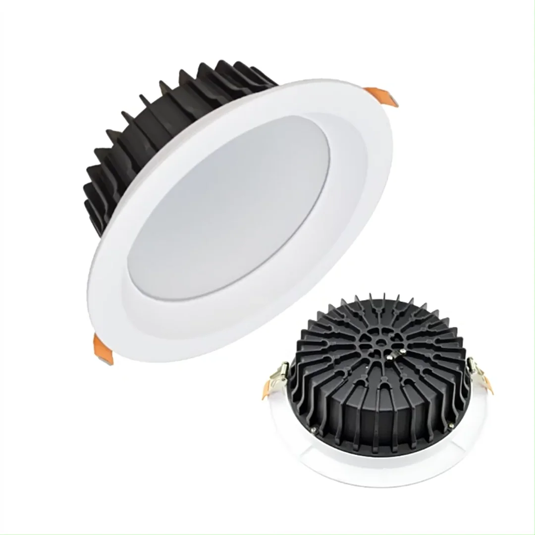 15w 20w 30w Round Recessed Led Downlight Ip65 Die-casting Aluminum Warm ...