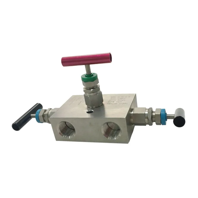 Stainless Steel 3 Way Instrument Valve Manifolds - Buy 3 Way Valve ...