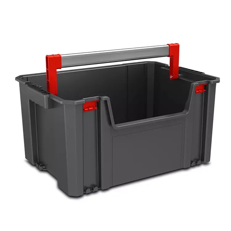 Heavy Duty Toolbox on Wheels - Multi-Layer Stackable Tool Storage ...