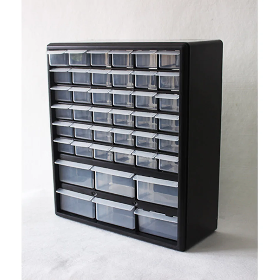 Heavy Duty Plastic Tool Cabinet Safety Protective Storage Box Removable ...