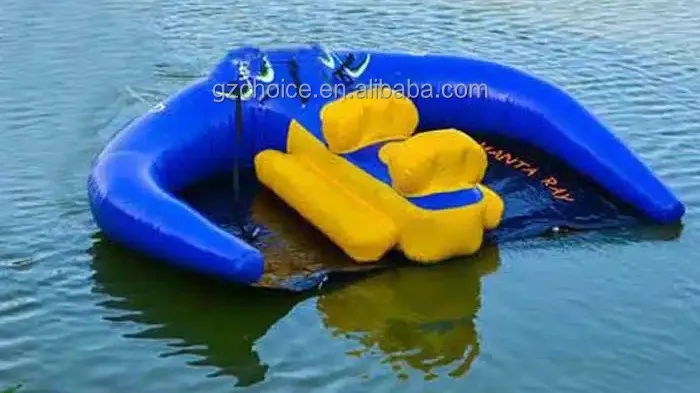 Factory Towable Inflatable Flying Manta Water Ray Sport Tube Flying Ray ...