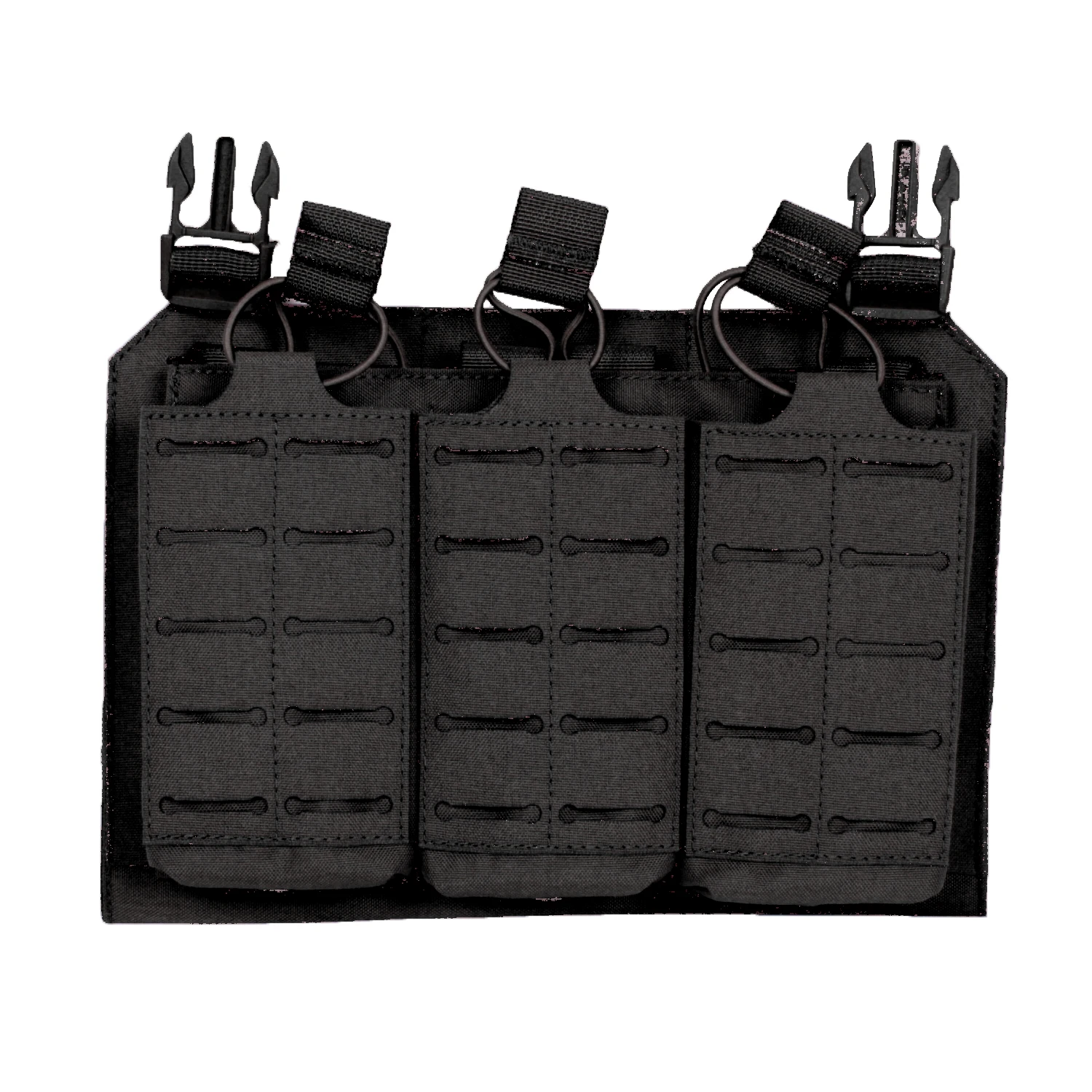 Range Green Tactical Placard Triple Mag Pouch Front Assault Panel Molle ...