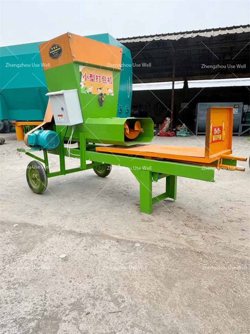 Mini Straw Square Baler - Efficient Hay Packing Machine