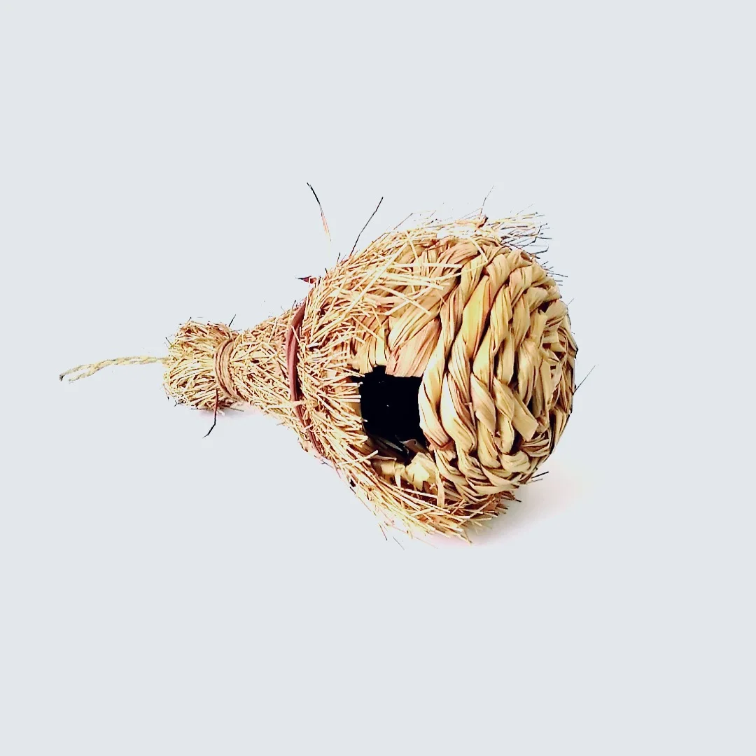 Handmade Natural Seagrass Bird House Creative Woven Bird Nest Hanging ...