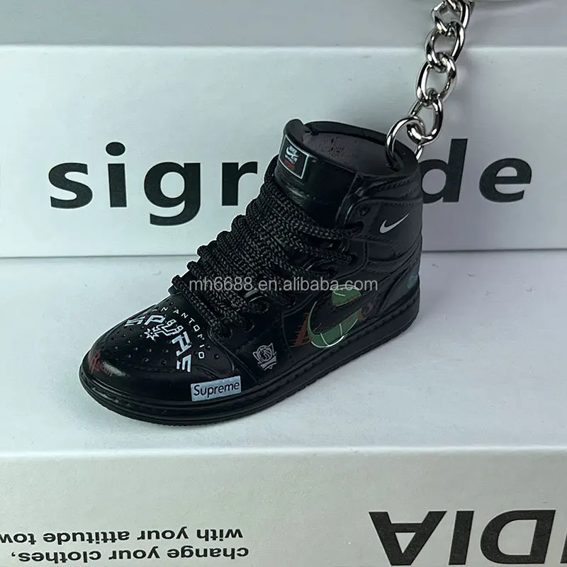 Promotional Keychain 3d Mini Shoe Model Running Gym Tennis Shoes ...