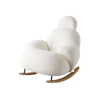 Single Recliner Sofa Rocking Chair Living Room Furniture Arm Chaise ...