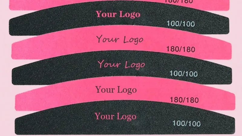 Newest Pink Professional Rectangle Shape File Good Quality Pink Square ...