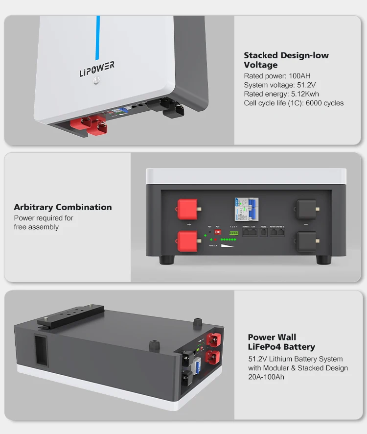 Lipower 5kwh Lifepo4 Litium Powerwall 51.2v 48v 100ah Energy Battery ...