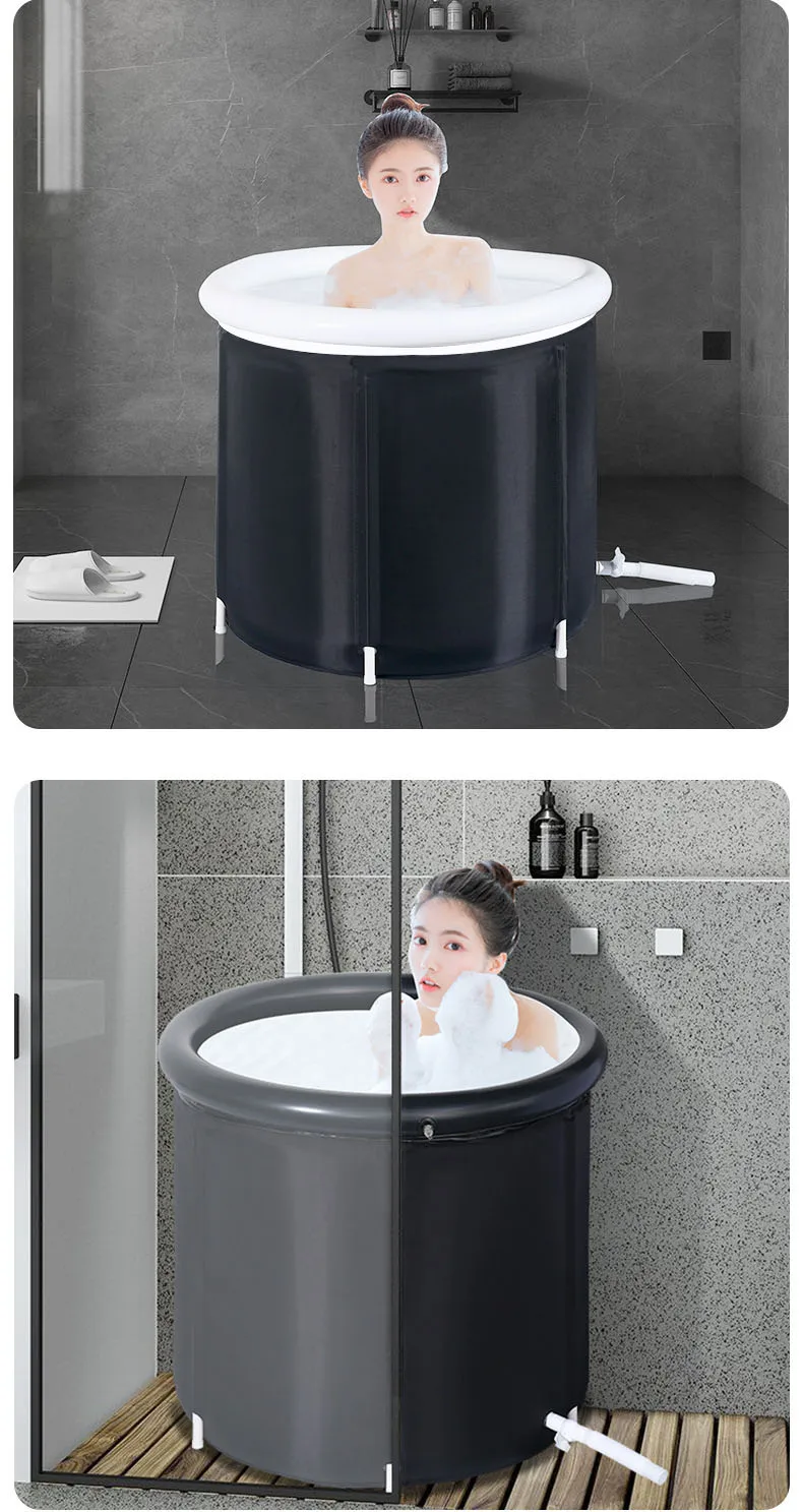 5 Layer Plastic Inflatable Tallest Icebath Accessories Tub Pod Cover ...