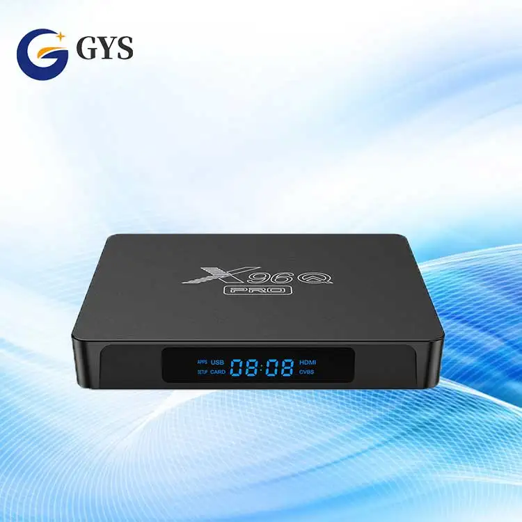 Gys Factory Supply High Quality Design X96 Q Pro Tt Tv Box Android 4k ...