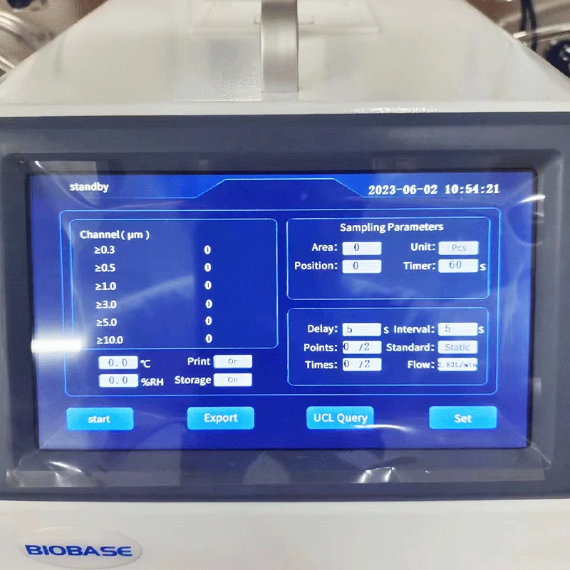 BIOBASE air Particle Counter Cleanroom Optical Airborne Cleanroom ...