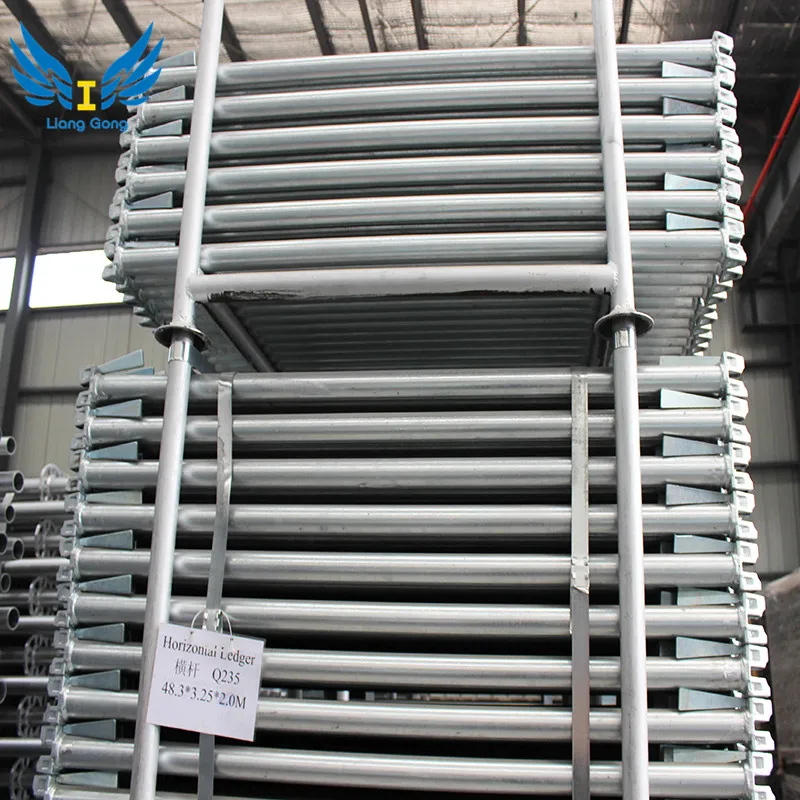 Hot Dip Galvanized Shoring Ring Lock Scaffolding For Building ...