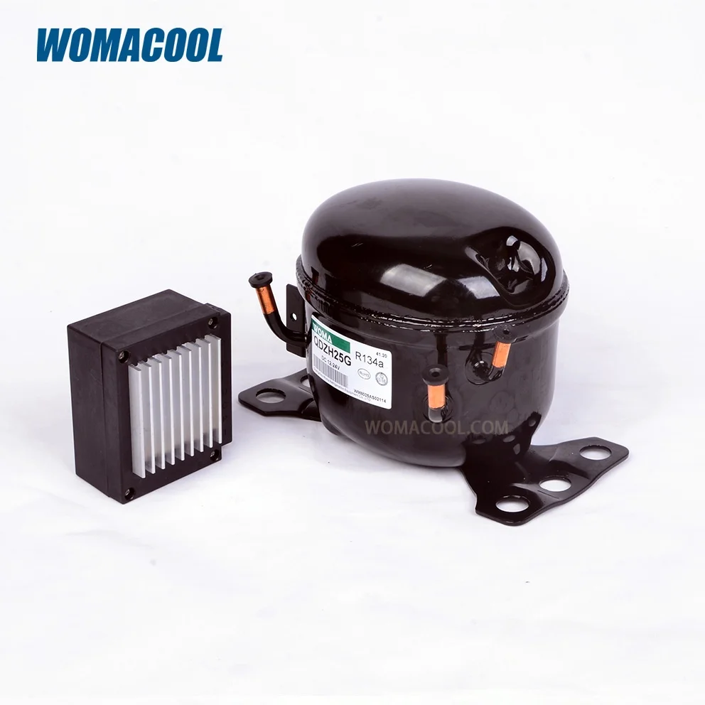 WOMACOOL DC Refrigeration Compressor QDZH15G QDZH20G QDZH25G 12/24V ...