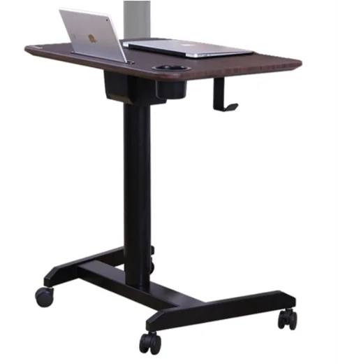 Portable Desk Pneumatic Gas Spring Lift Standing Desk Adjustable ...