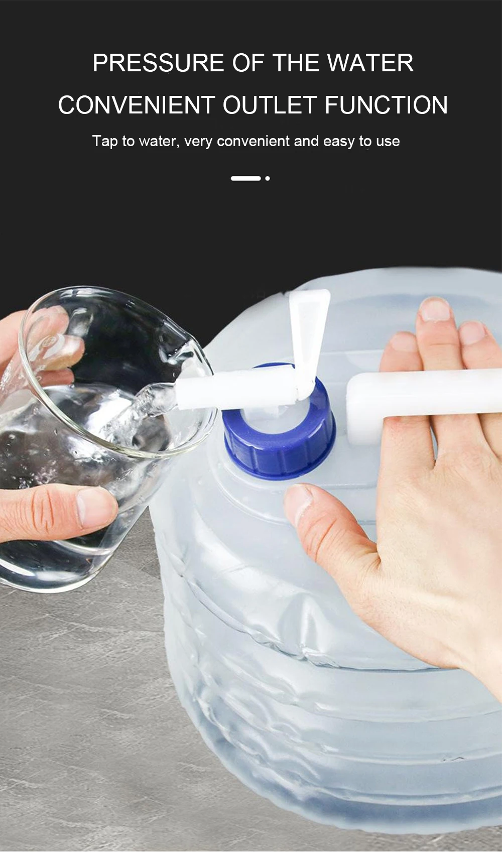 Outdoor Camping Accessories Picnic Plastic Water Storage Tank Bpa Free ...