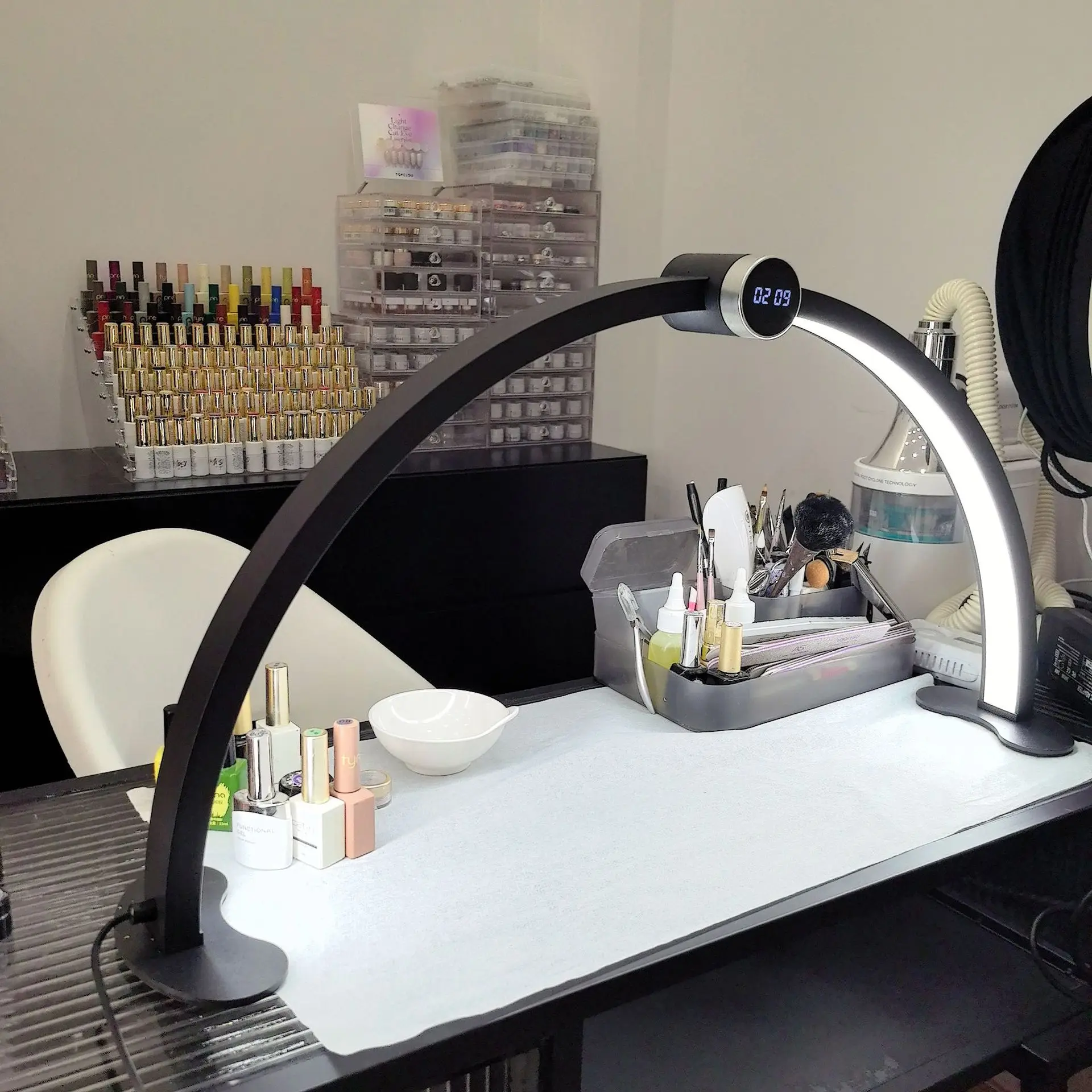 BQAN Half Moon Nail Lamp - Professional Salon Beauty Light