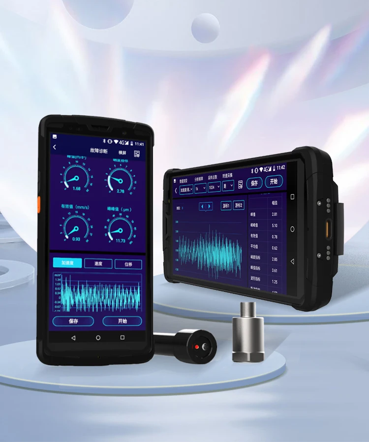 Portable Dynamic Balancing Machine Balancer Vibration Analysis Single ...