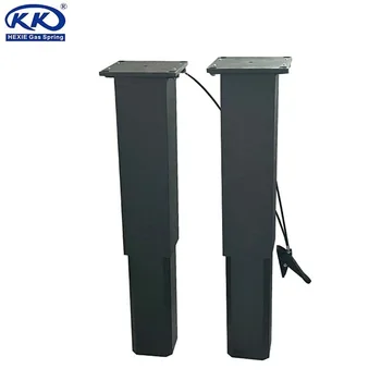 Lift Table Double Column Adjustable Desk Pneumatic Adjustable Rising ...