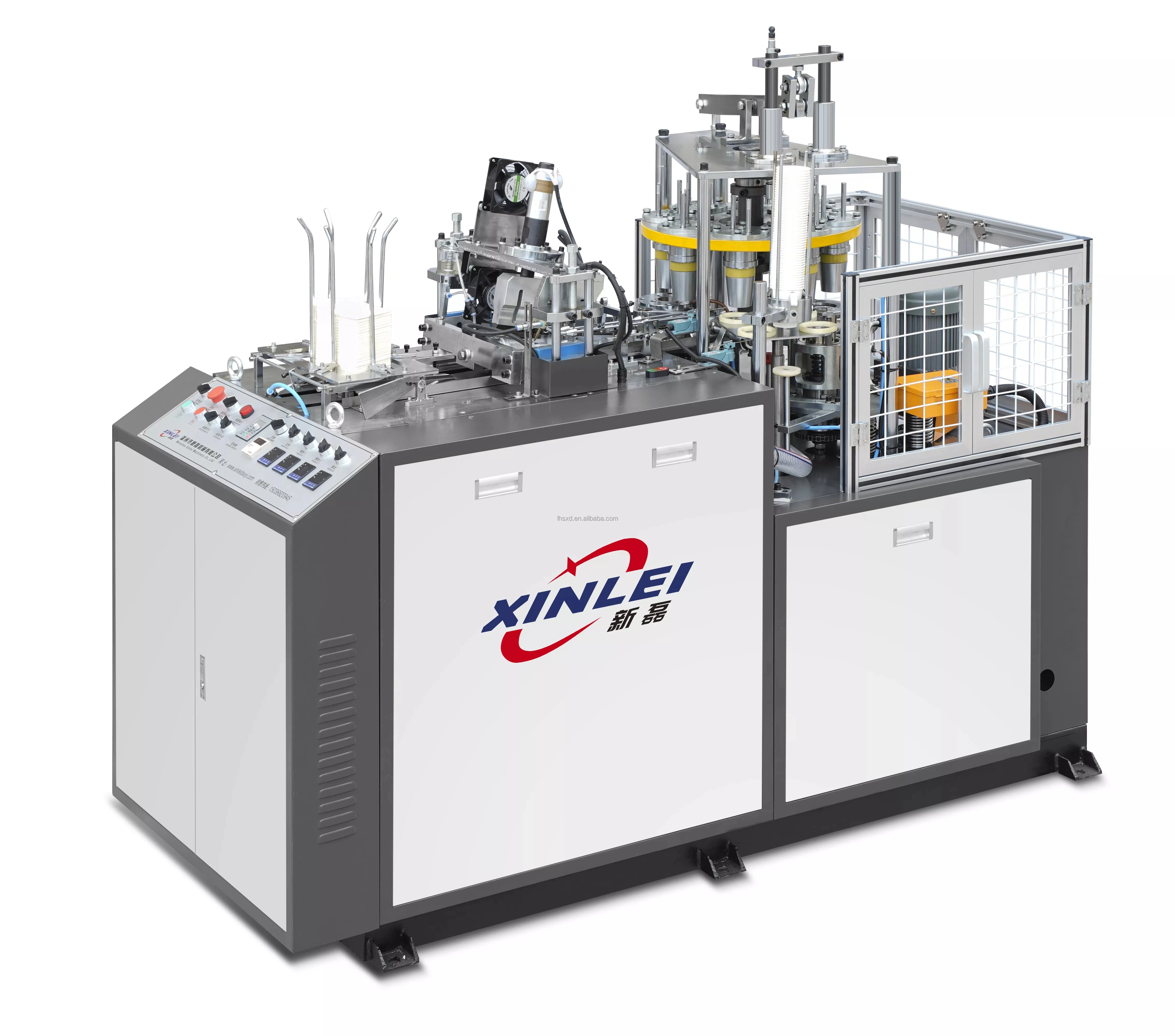 High Speed Fully Automatic Paper Cup Machine Disposable Plastic Plates ...