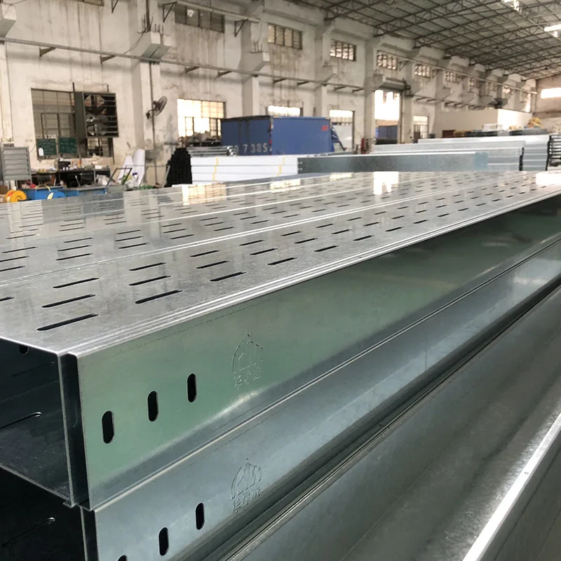 Outdoor Cable Trunking Hot Dip Galvanized Cable Tray Metal Cable ...