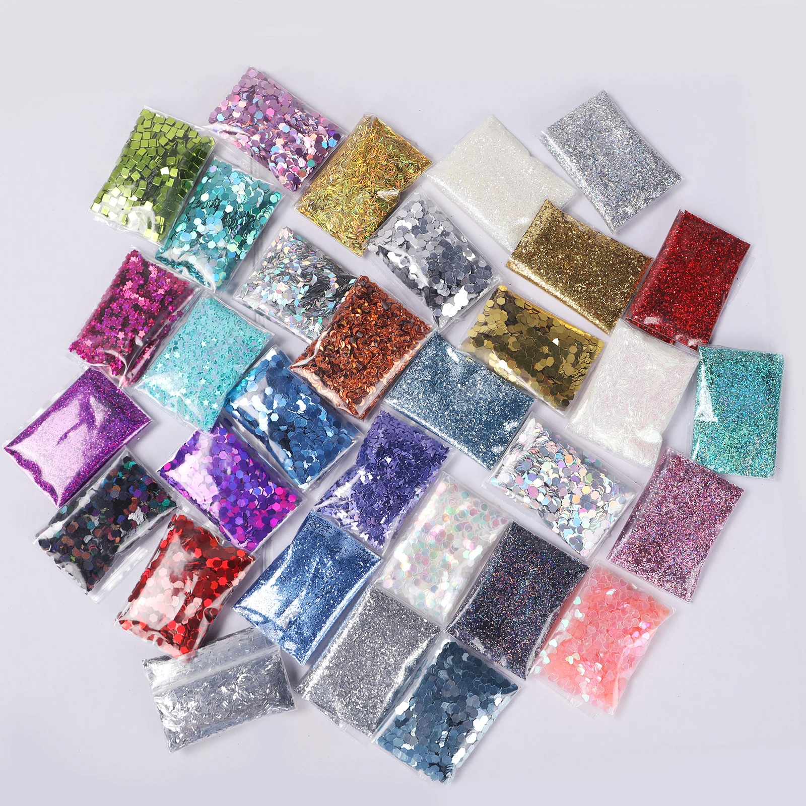 Bulk Fine Glitter Powder for Wholesale - Versatile & Safe