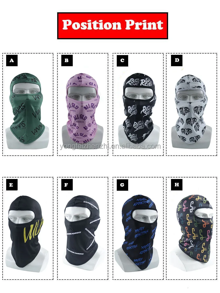Wholesale Custom Logo Balaclava - Breathable & Solid Design