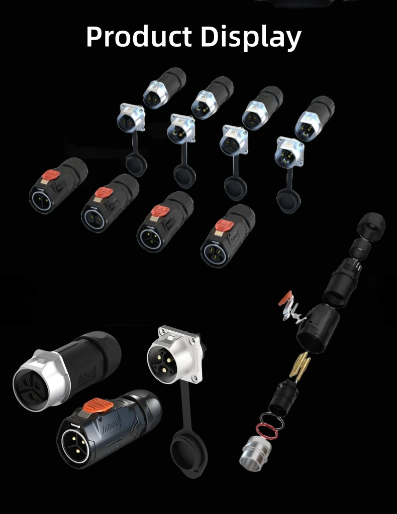 Jnicon Acdc 300v Mj24 Quick Lock Metal Waterproof Metal Panel Mount ...