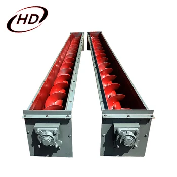 U Type Shaftless Spiral Auger Screw Conveyor For Sludge - Buy U Type ...